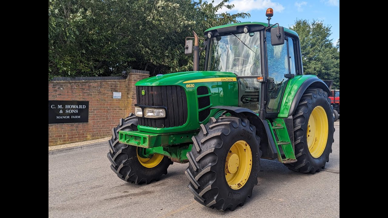 JOHN DEERE 6630 WALKAROUND VIDEO - YouTube
