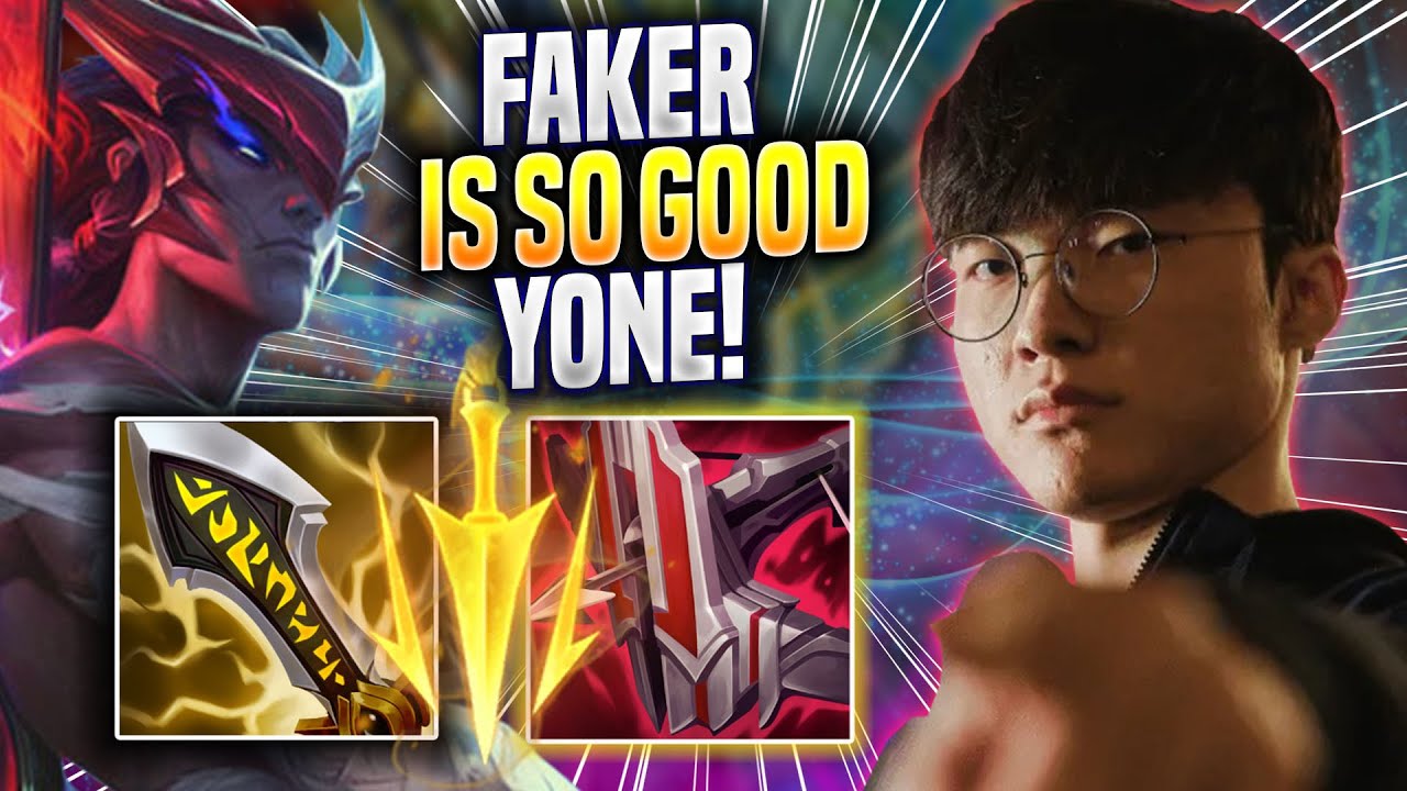 FAKER IS SO GOOD WITH YONE! - T1 Faker Plays Yone MID vs Renekton ...