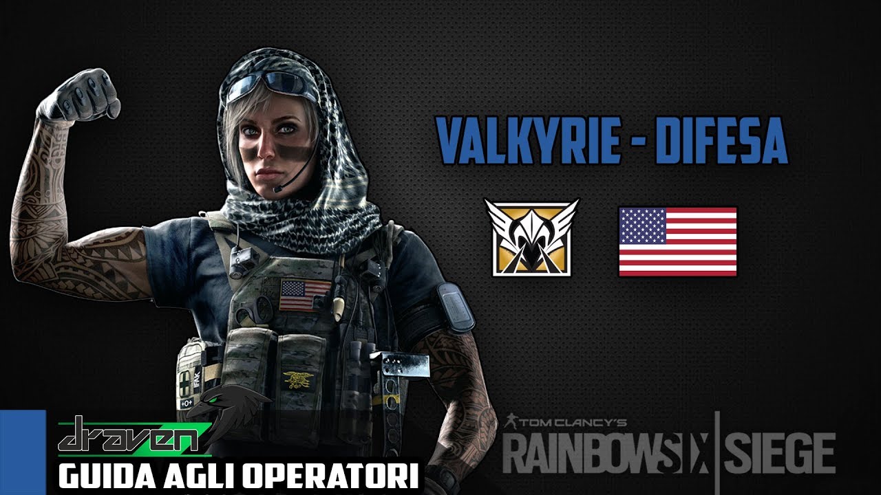 GUIDA AGLI OPERATORI / VALKYRIE - Rainbow Six: Siege I GAMEPLAY ...