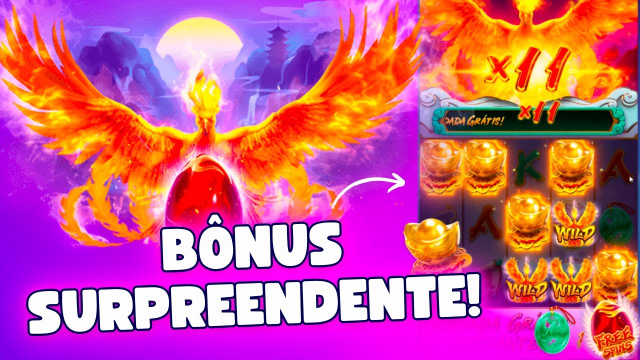 JOGANDO PELA PRIMEIRA VEZ O SLOT PHOENIX RISES!! PEGAMOS 2 BÔNUS E O ...