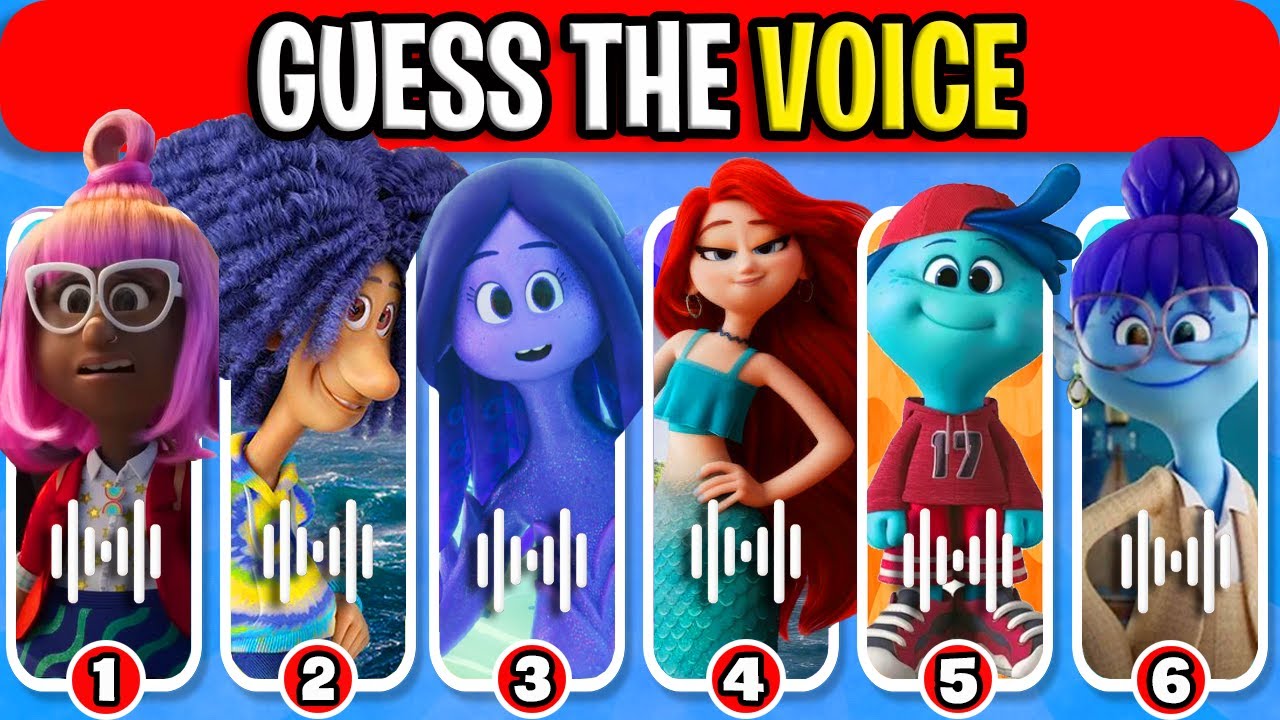 Guess Ruby Gillman Teenage Kraken Character By Their Voice - YouTube