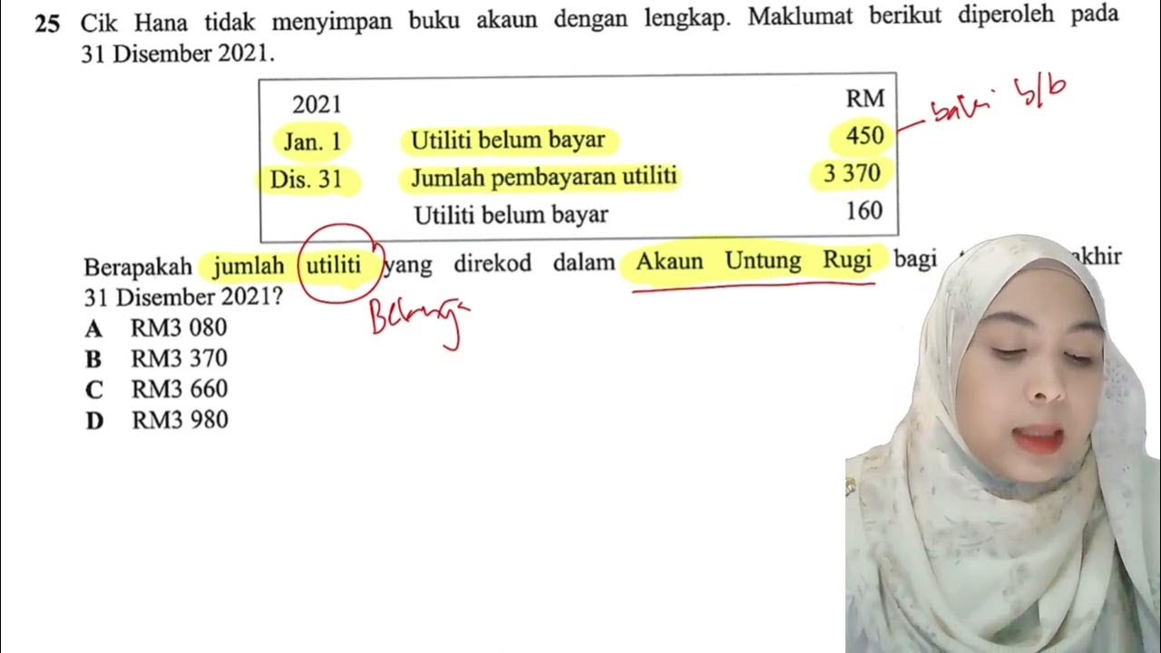 Prinsip Perakaunan SPM 2021 | Belanja Sebenar - YouTube