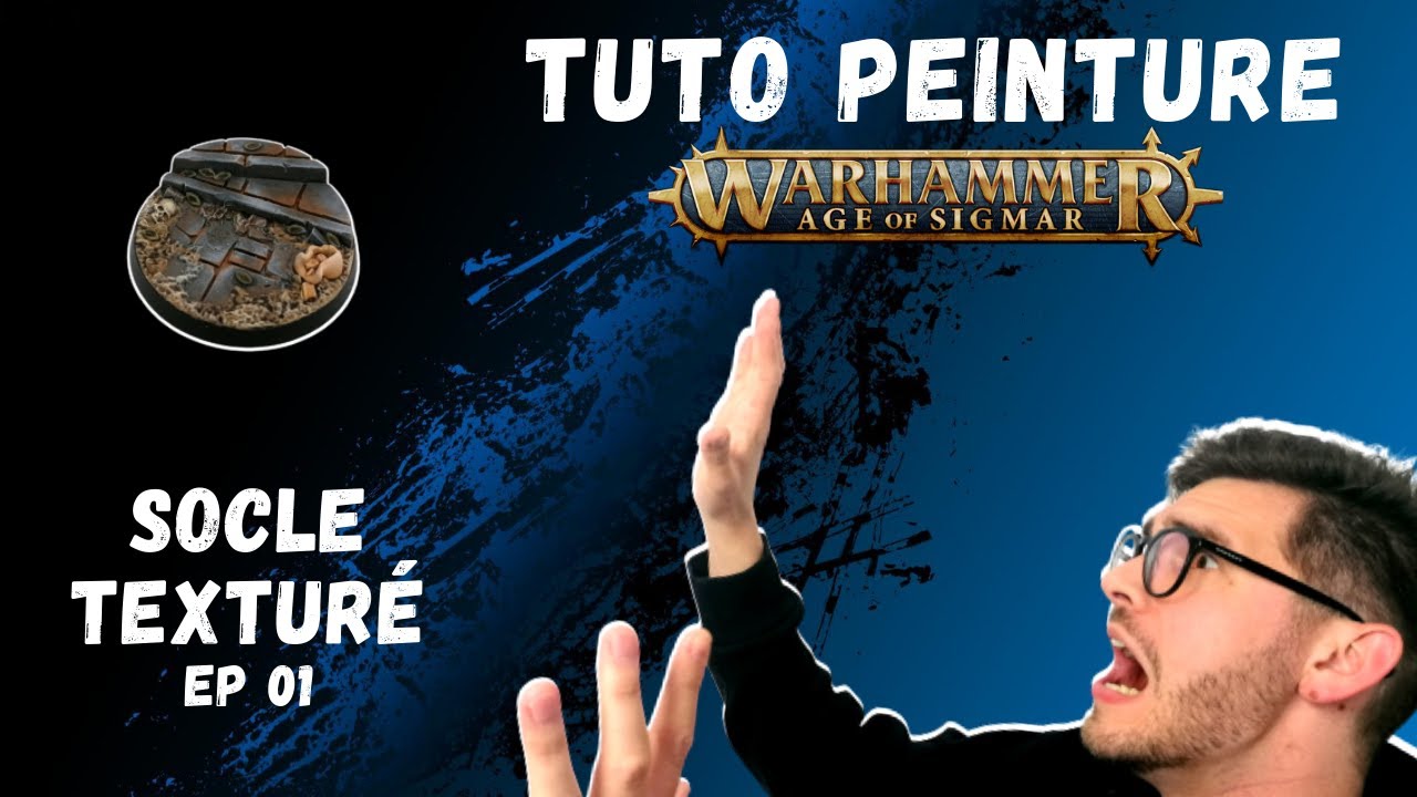 PEINDRE FACILEMENT UN SOCLE TEXTURE : The Minis' Tuto #1 - YouTube