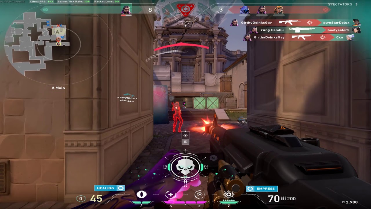 Reyna Ace (1v5) - YouTube