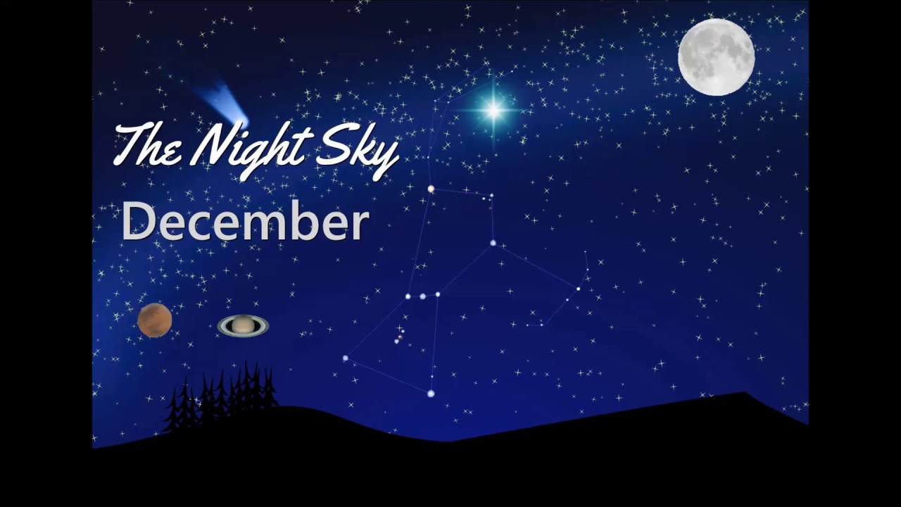 The Night Sky | December, 2020 - YouTube