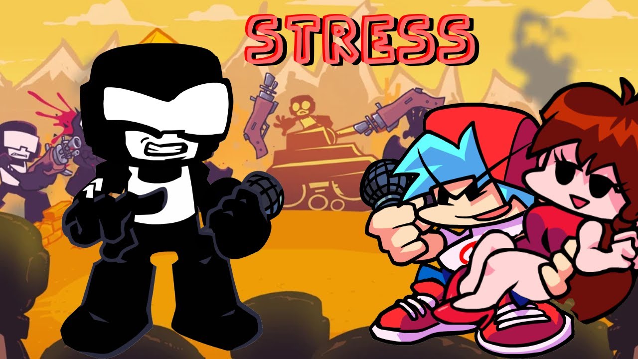 Stress Remix | Friday Night Funkin | - FNF (song) - YouTube