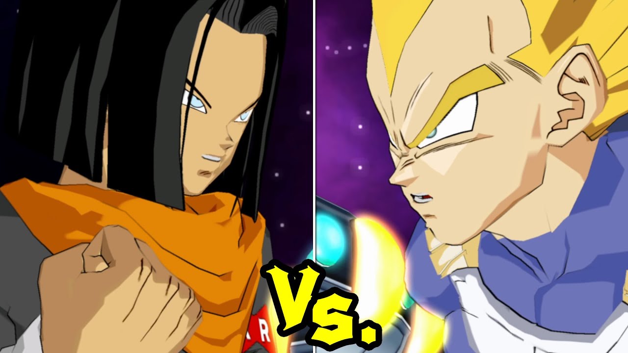 Android #17 Vs. Vegeta | Epic Battle - DRAGON BALL Z Burst Limit | UHD ...