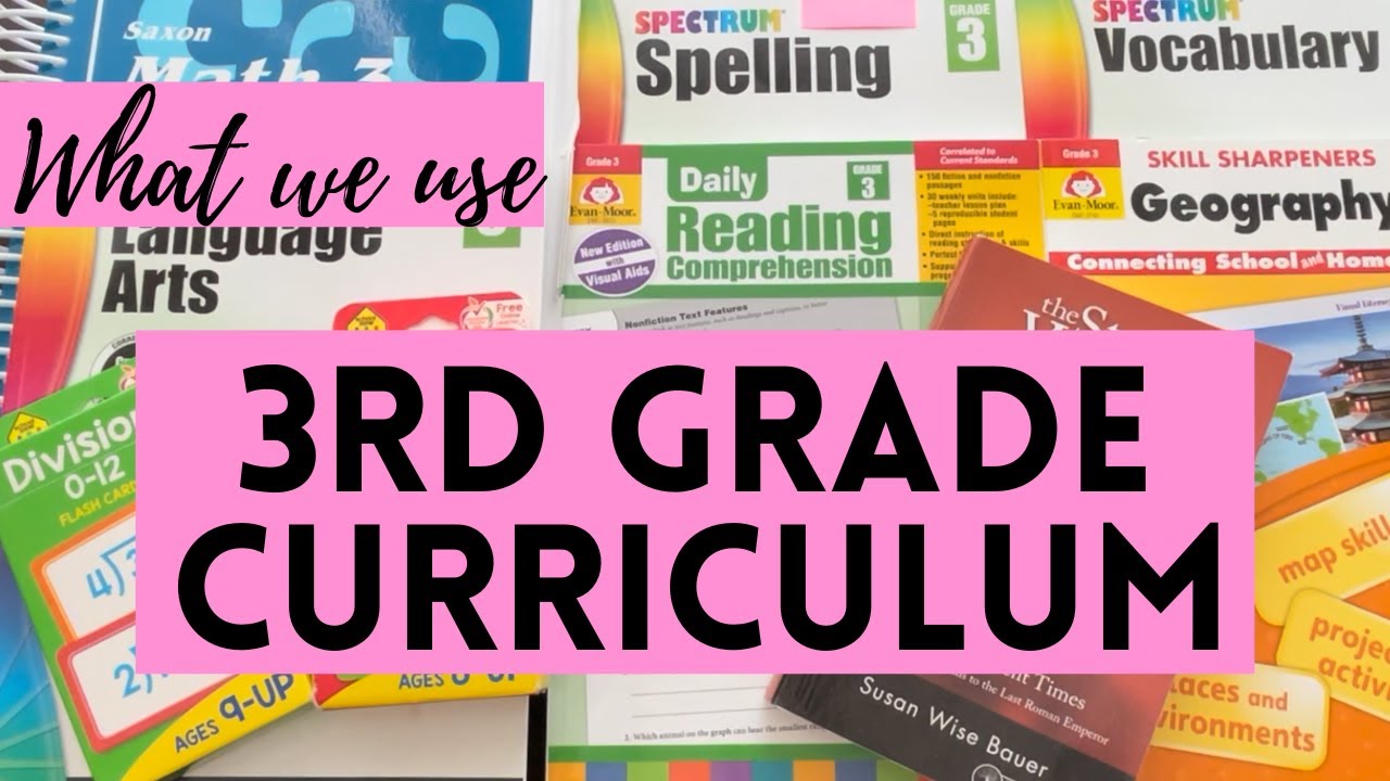 Third Grade Homeschool Curriculum | See What We Use for Homeschooling ...