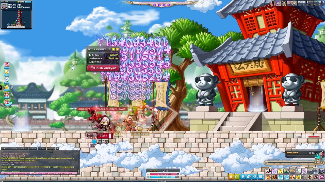 Maplestory Smokescreen / Meso Explosion Bugged - YouTube