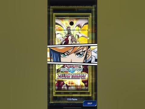 Yu-Gi-Oh! Duel Links - NEW Main Box No. 47 Zillion Thunder x First Openings - YouTube