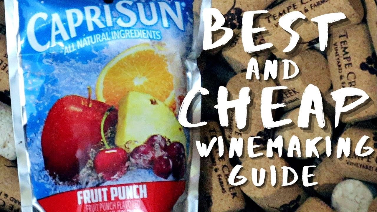 Winery Makes Capri Sun Wine - YouTube