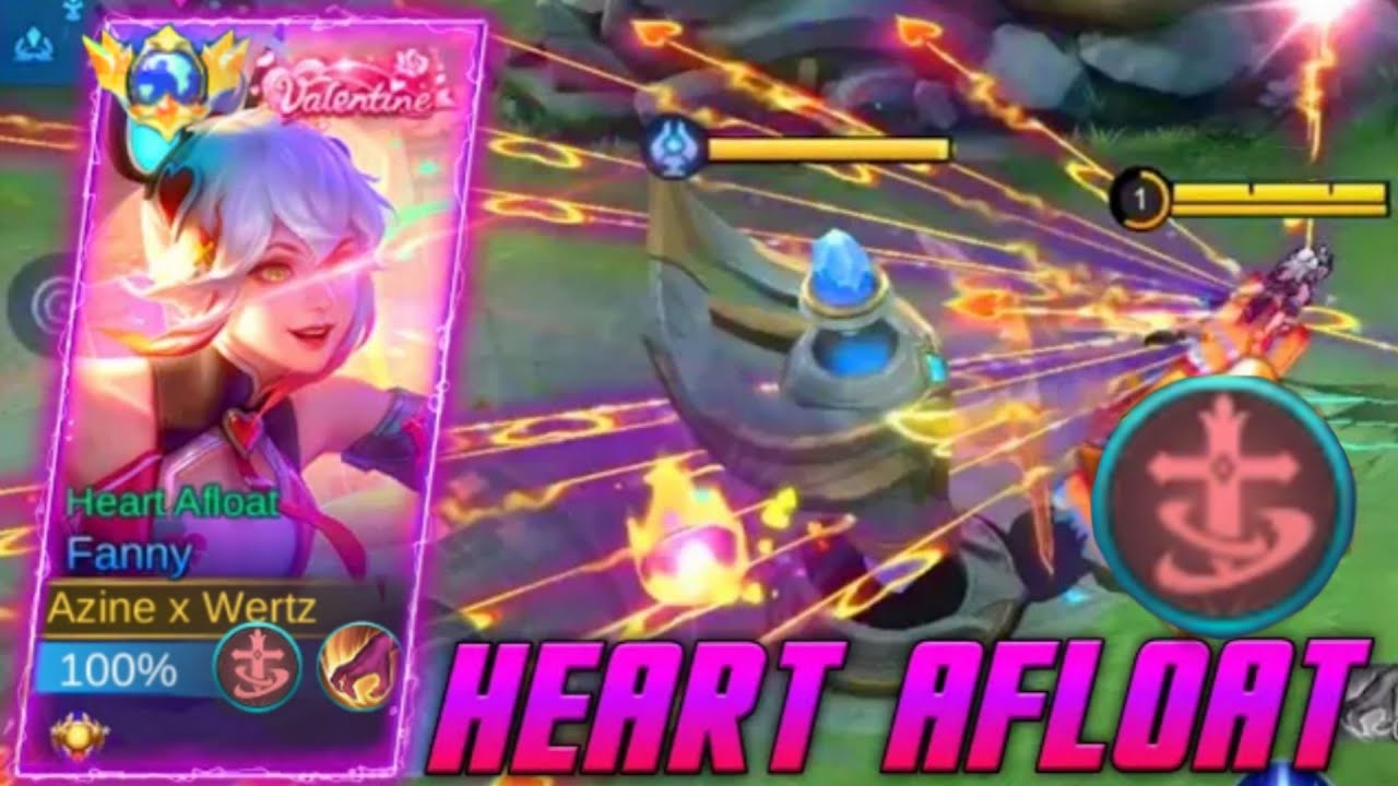 VALENTINE'S GAMEPLAY 😍| WORTH IT SKIN? | HEART AFLOAT😍 | SOLO RANK ...