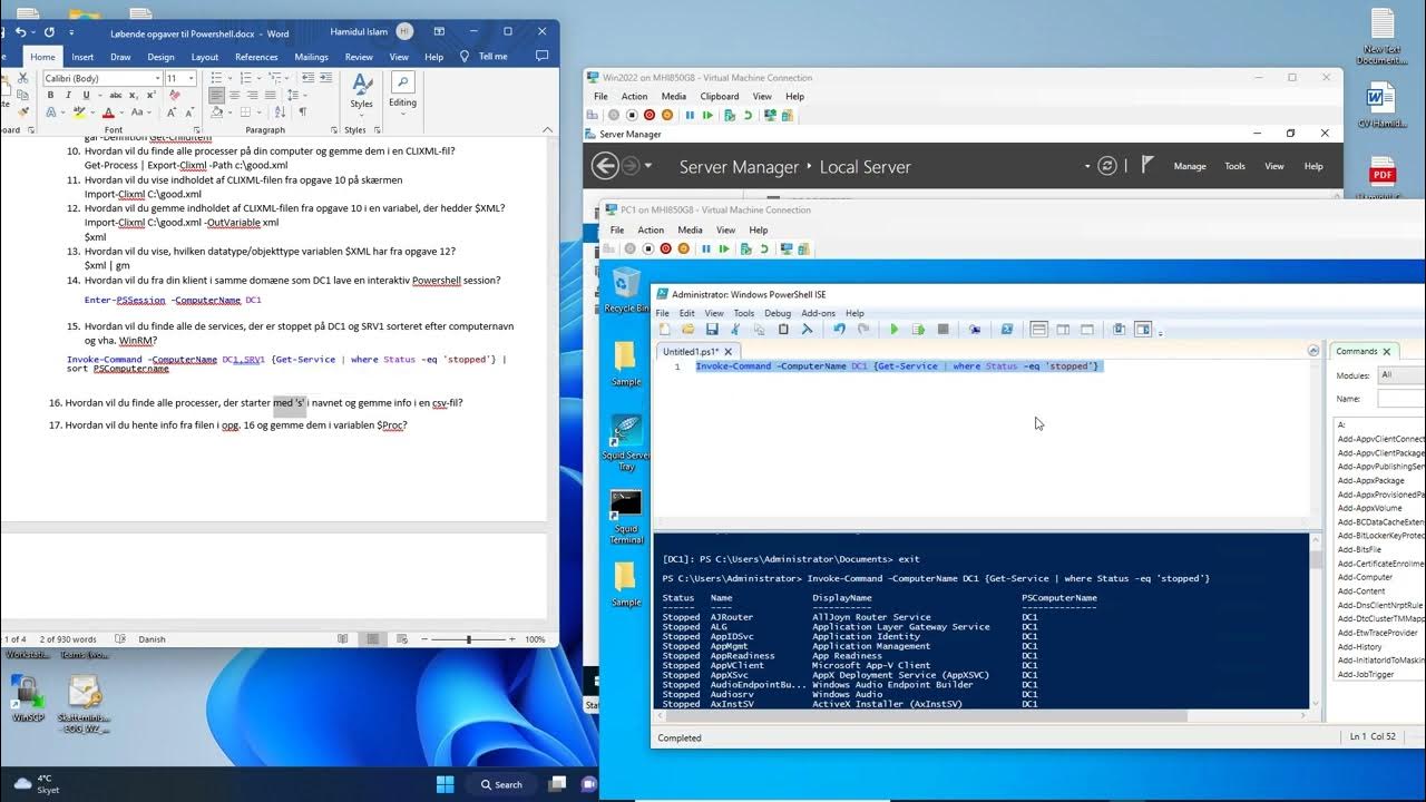 Powershell Qa End Youtube