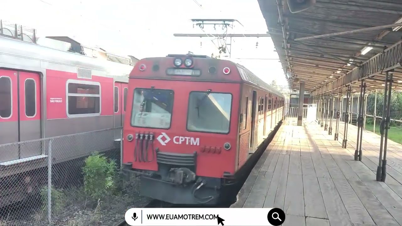 🚄TUE SÉRIE 5400 (5410-5409) PARTINDO DA ESTAÇÃO ITAPEVI LINHA 8 ...