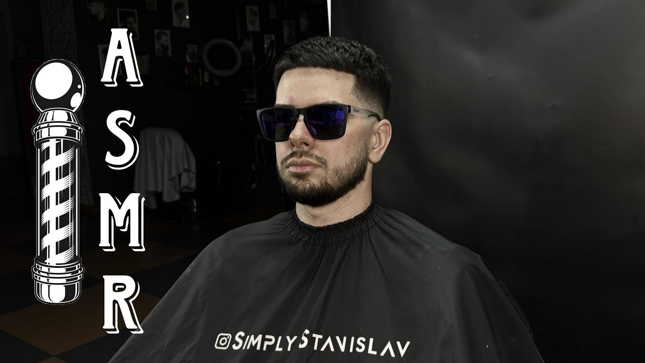 Classic Barber Men's Haircut for Relaxation | ASMR BARBER - YouTube