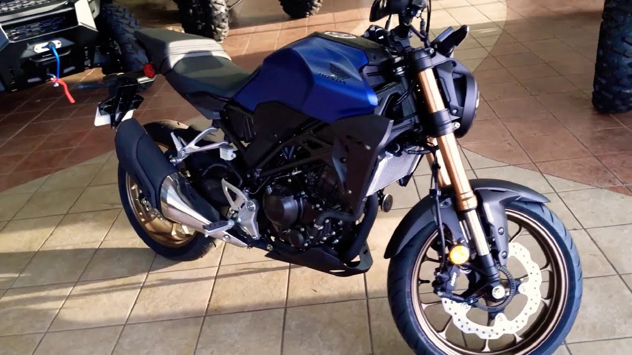 2021 Honda CB300R ABS - YouTube