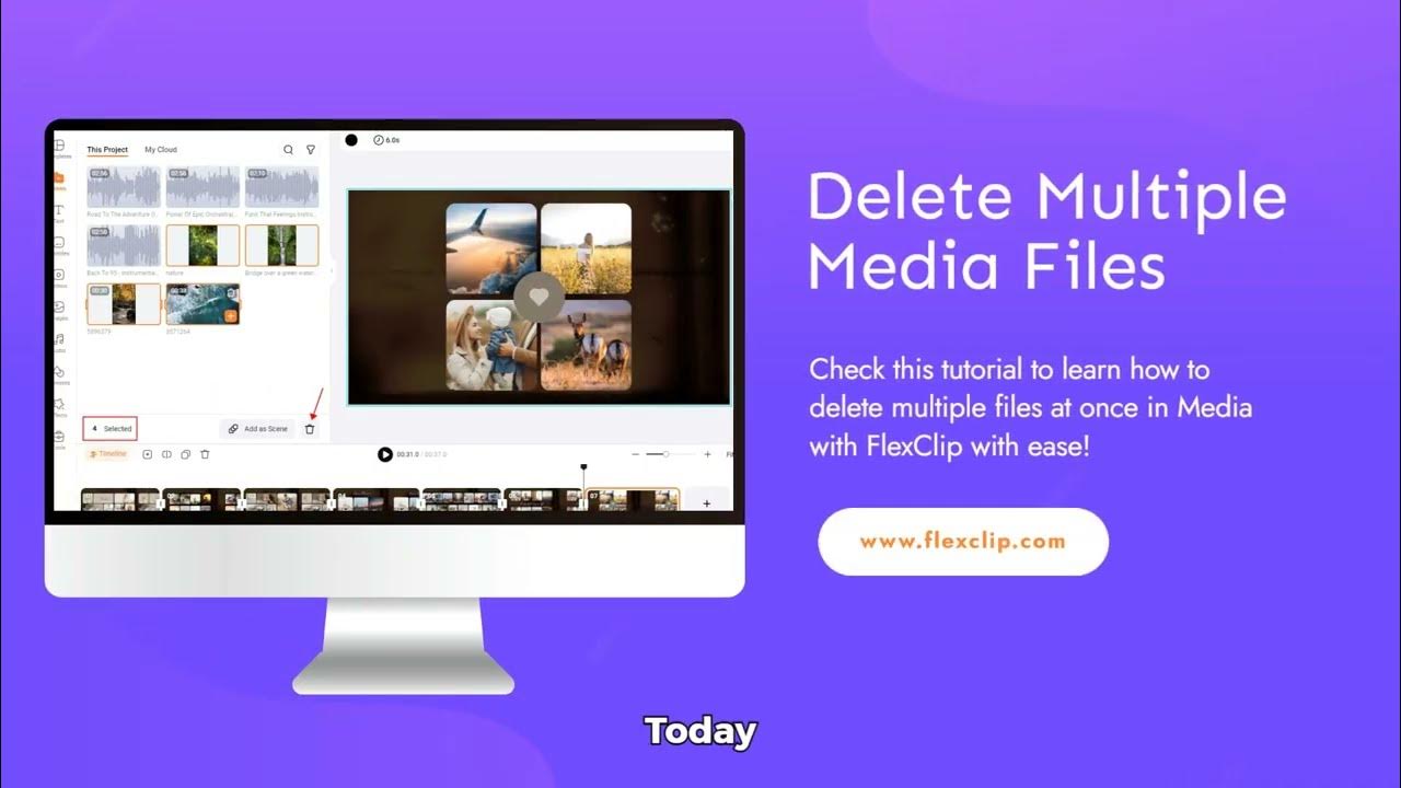 How to Delete Multiple Files in Media at Once - YouTube