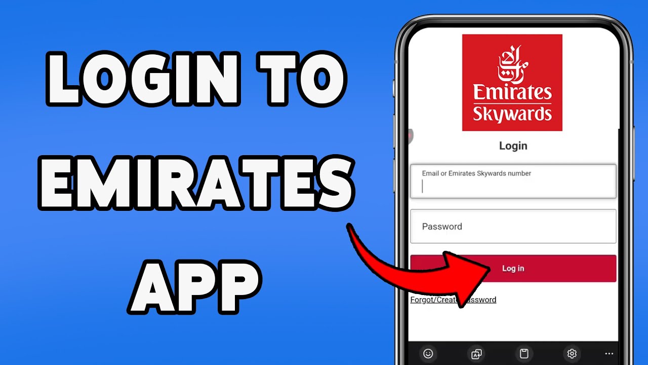 How To Login To Emirates App | Emirates App Sign In Guide 2025 - YouTube