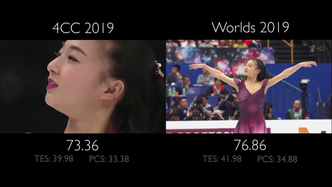 Kaori Sakamoto SP - From My First Moment | 4CC vs Worlds - YouTube