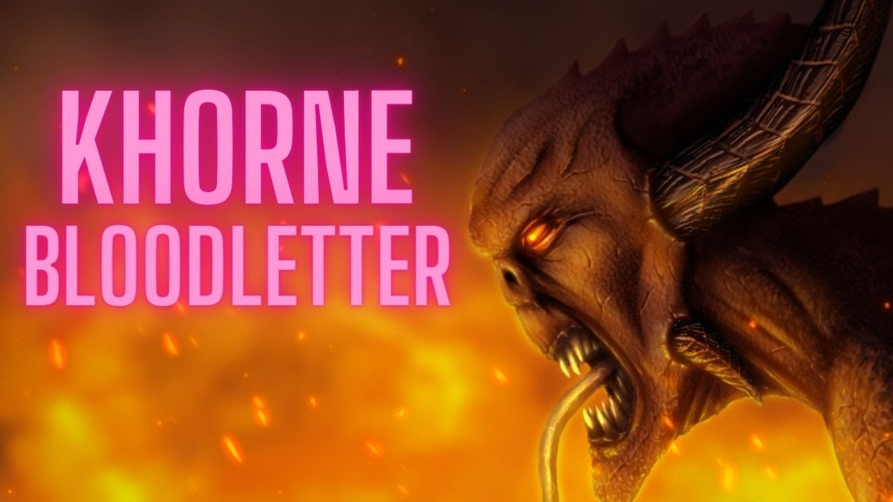 Warhammer 40k Facts Khorne Bloodletters Daemon - YouTube