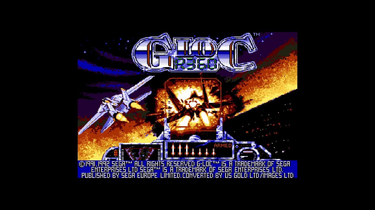 G-LOC : R360 (Atari ST) –Écran-titre (PAL) – 1080p - YouTube