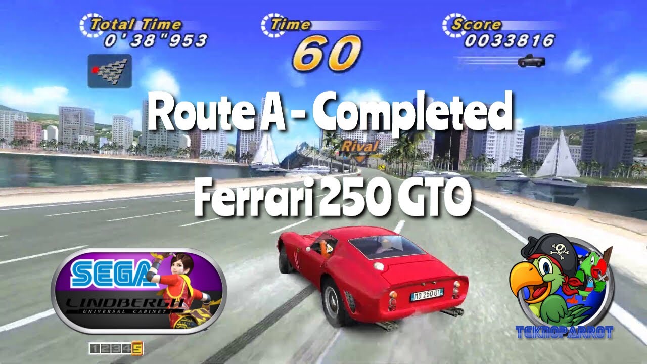 Outrun 2 SP SDX - Route A Ferrari 250 GTO - Logitech G29 Wheel ...