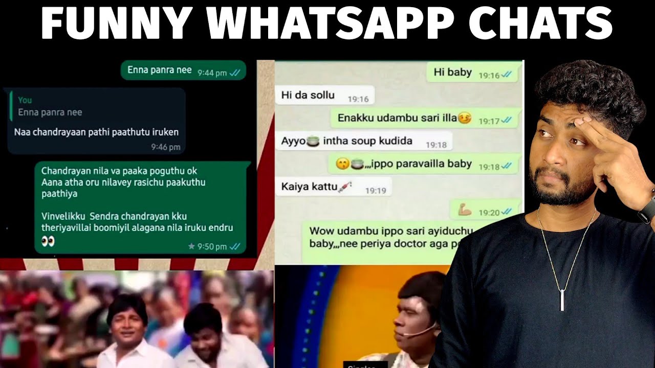 என்னென்ன சொல்றான் பாருங்க😝| Funny Chat Memes | Part-5 | Funny Couple ...