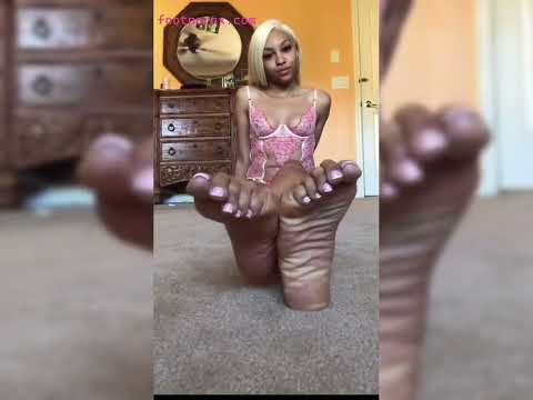 Ebony Pretty Feet Pretty Soles #ebony #toes #feet 