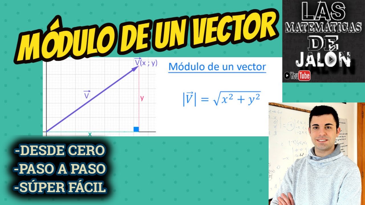 Modulo entre dos puntos | Distancia ENTRE dos PUNTOS | Norma de un ...