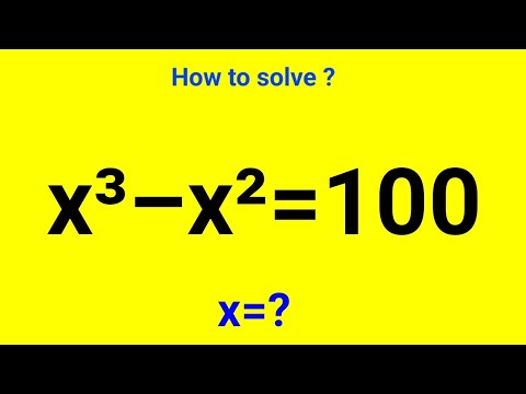 How to solve this? Algebra Problem | Equation Solving - YouTube