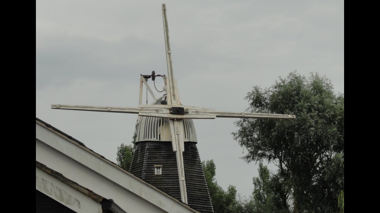 Windmills of Cambridgeshire: Soham - Northfield Mill - YouTube