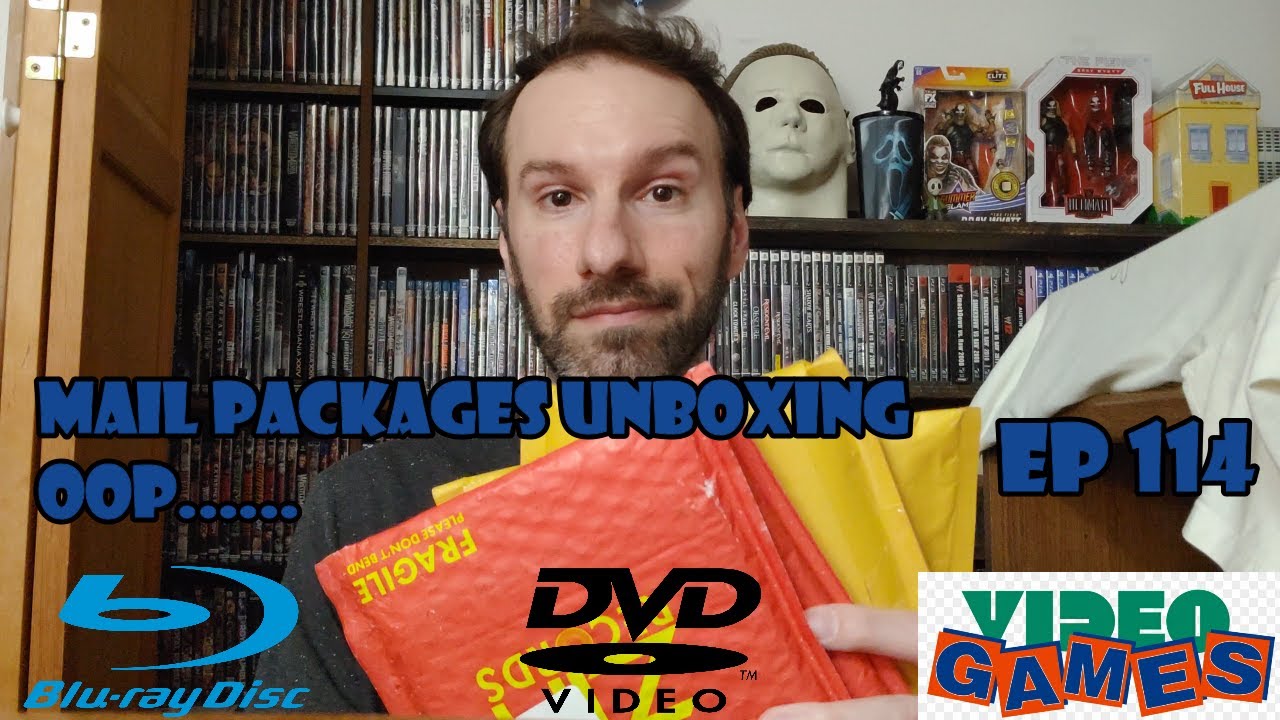 Mail Packages Unboxing OOP Blu Rays DVDs Video Games Episode 114 Movie ...