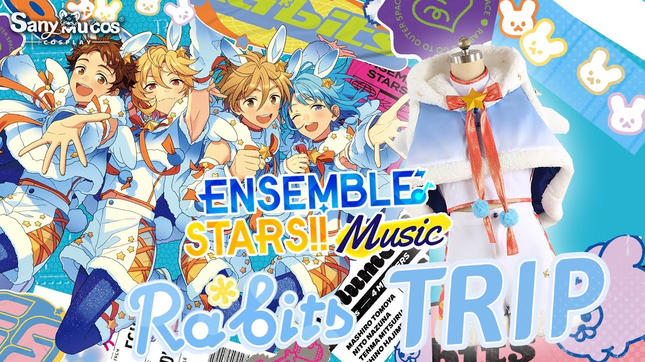 【SanyMuCos】Ensemble Stars ES ALBUM SERIES Ra*bits TRIP Cosplay Costume Detail Show - YouTube