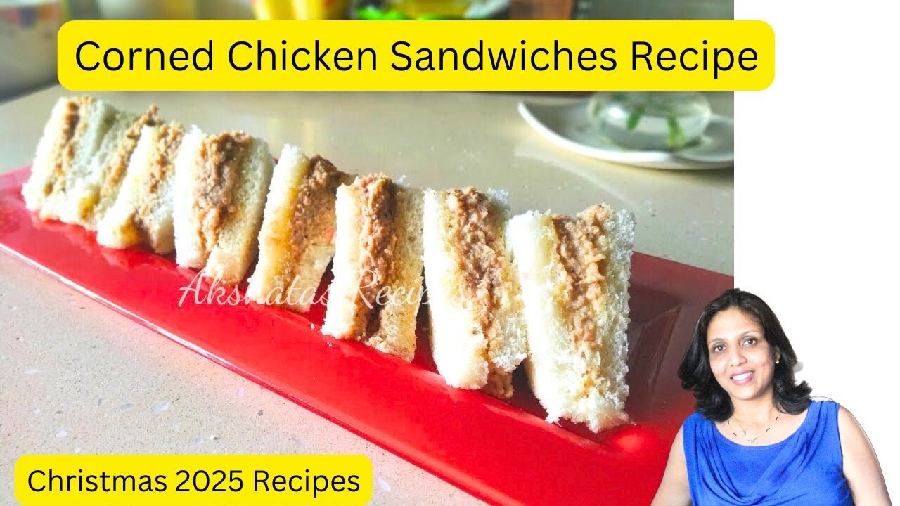Corned chicken sandwiches|Cornedbeef with chicken mince recipe ...