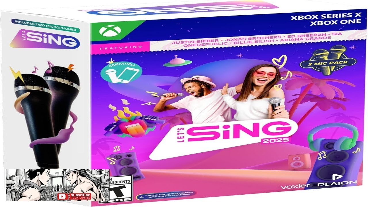 Let’s Sing 2025 (2 mic bundle) Xbox Series X Review - YouTube