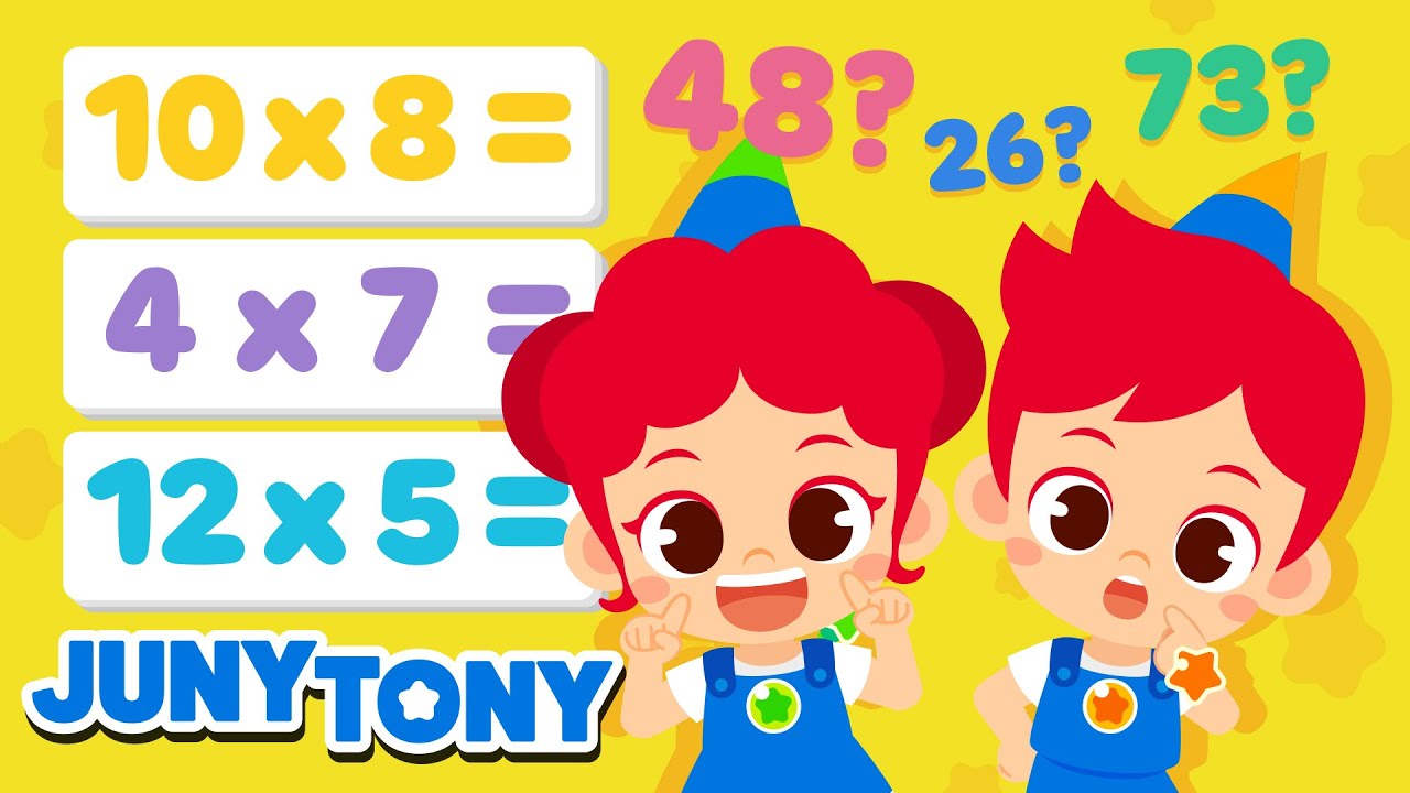 Times Tables Game Song | Learn Times Tables | Multiplication Songs for ...