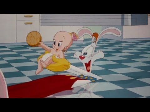 Roger Rabbit Y Baby herman en, Rabbit and baby and the cops [gacha ...