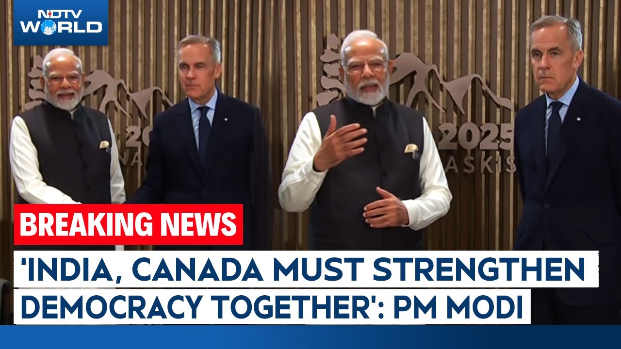 PM Modi During Meet With Mark Carney: "India, Canada Must Strengthen ...