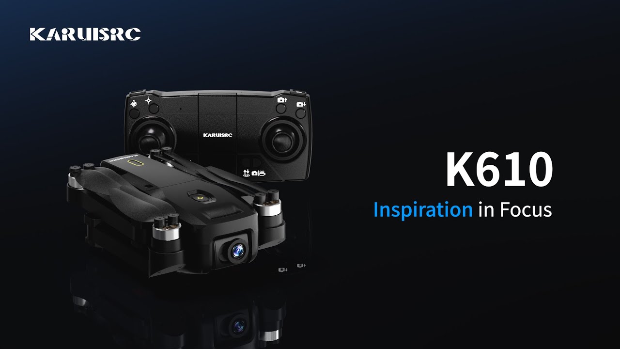 K610 GPS Drone, 4K IMX SENS Camera, SD card - YouTube
