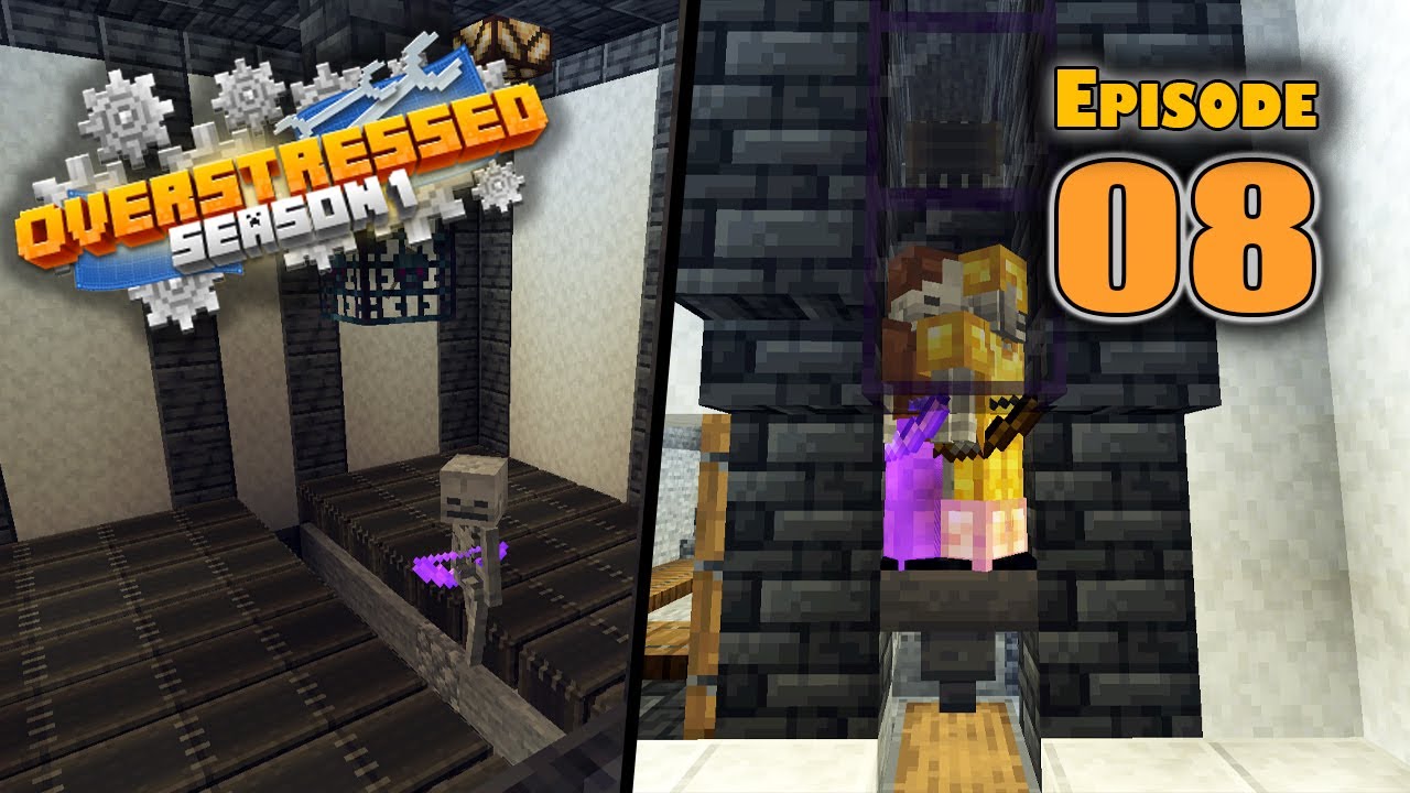 Create Mod Skeleton Farm - Overstressed SMP - Ep 8 (Create Mod 0.3.2 ...