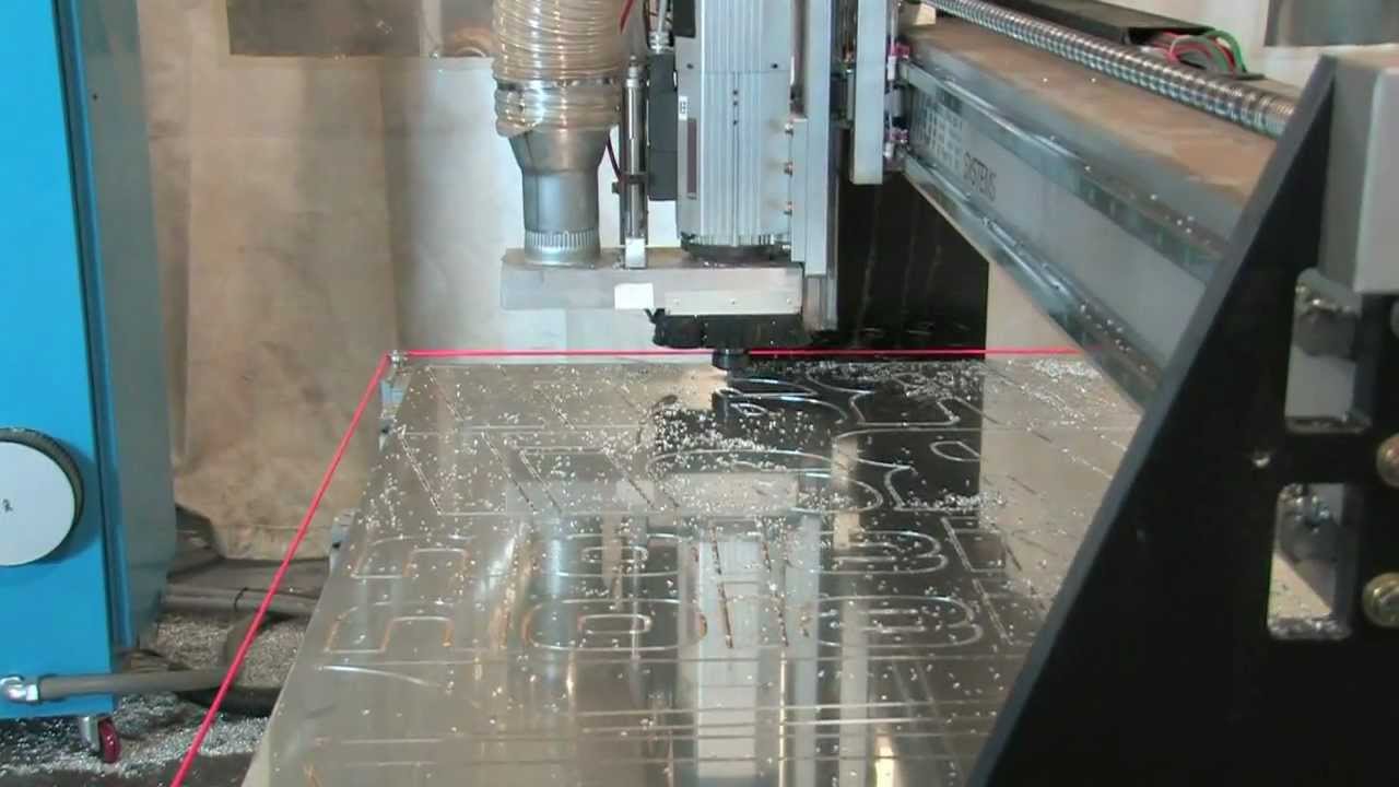 CNC Router at Lawrence Fabric & Metal Structures, Inc. [HQ] - YouTube