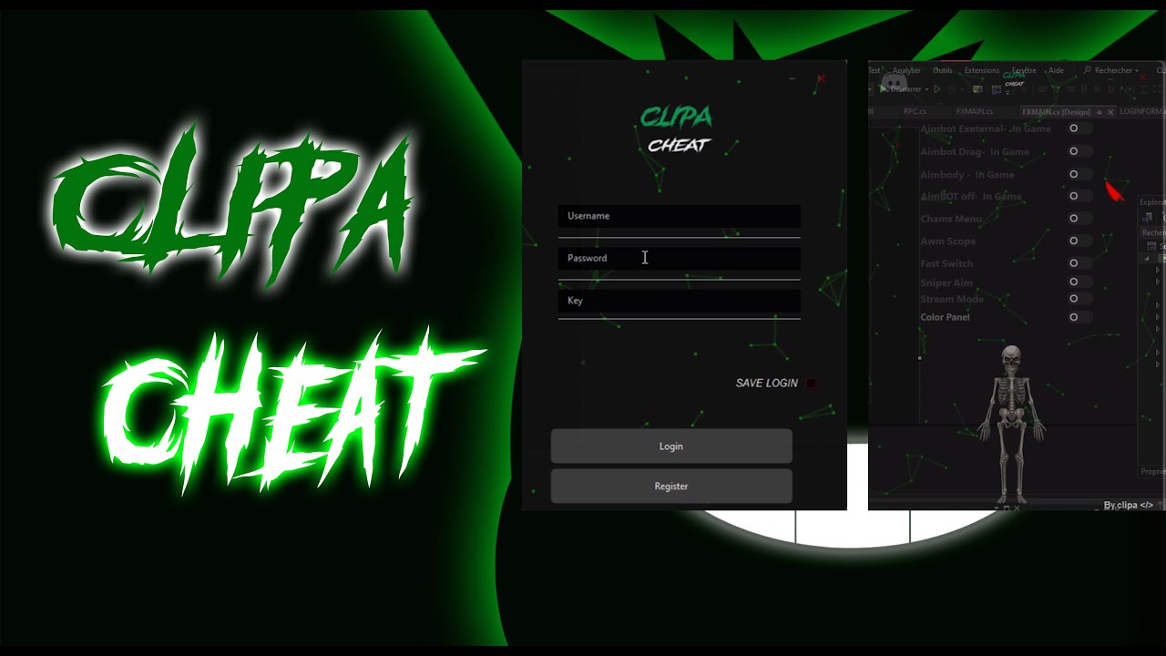 project cod c # panel free fire - YouTube