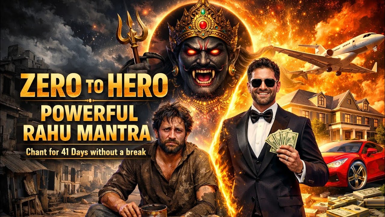Powerful Rahu Dosha Nivaran Mantra - 51 Times | Rahu Mantra | Zero Hero ...