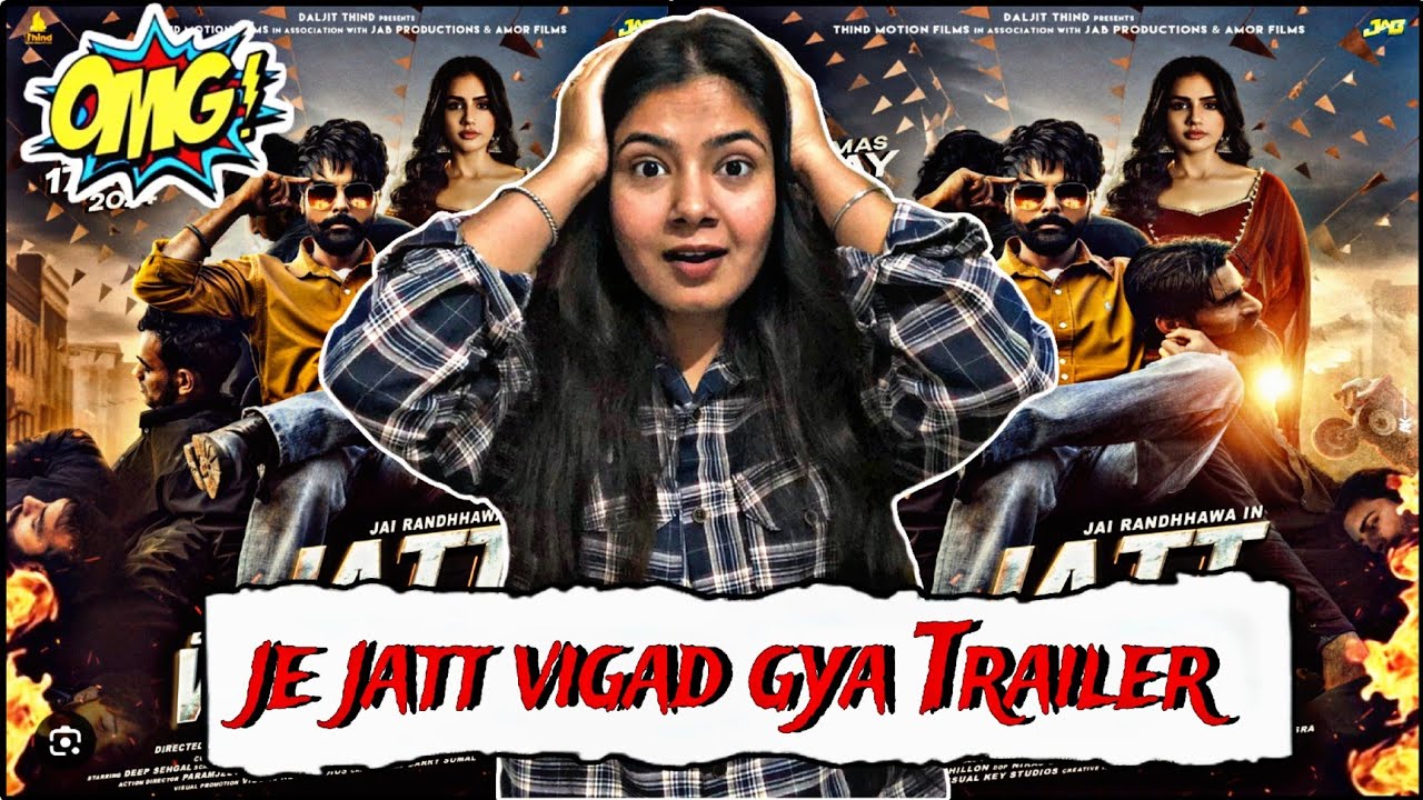 Je jatt vigad gya | Trailer | Jai Randhawa | Deep Sehgal | Thind Motion Films | @Saloni_kattal ...