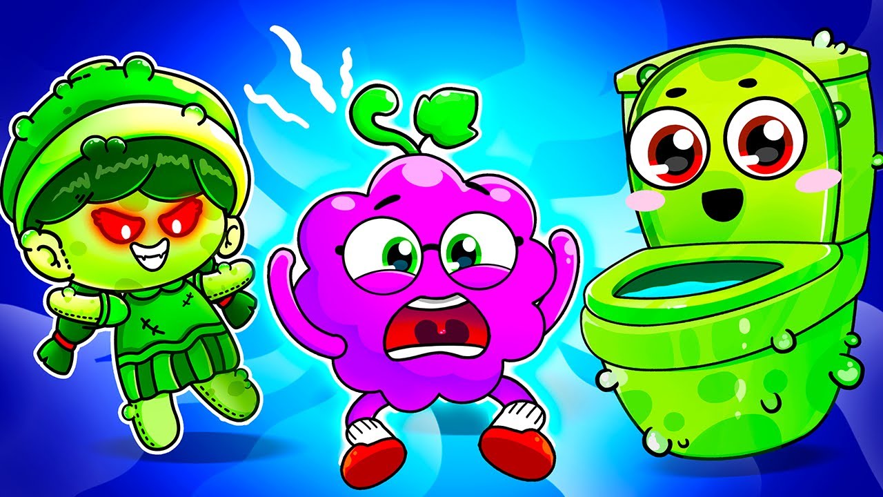 Toys Turned into Zombie 🧟 Zombie Toilet Is Coming | Baby Color Kids ...