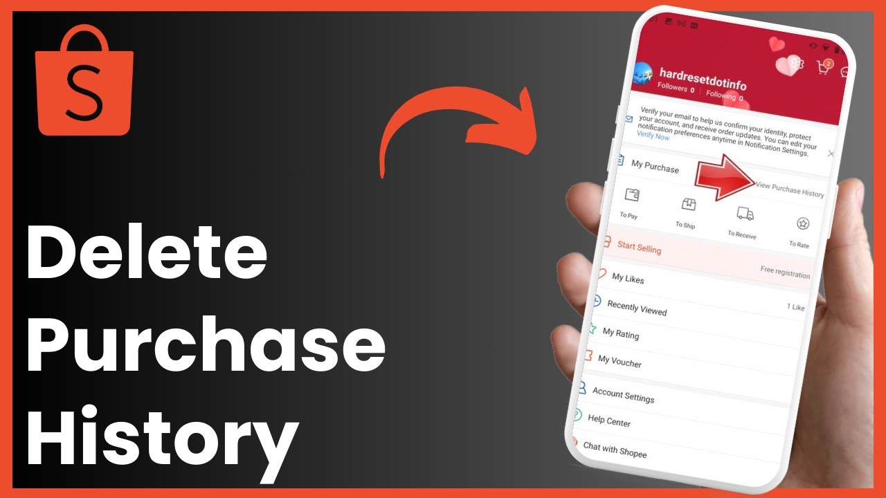 How to Delete Purchase History in Shopee (2025) - YouTube