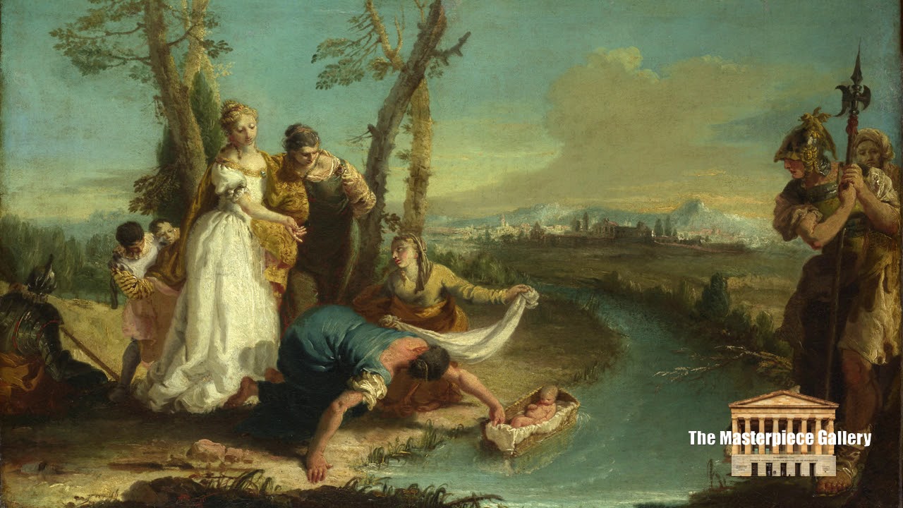 Gallery Paintings with Classical Music- The Finding of Moses HD - YouTube