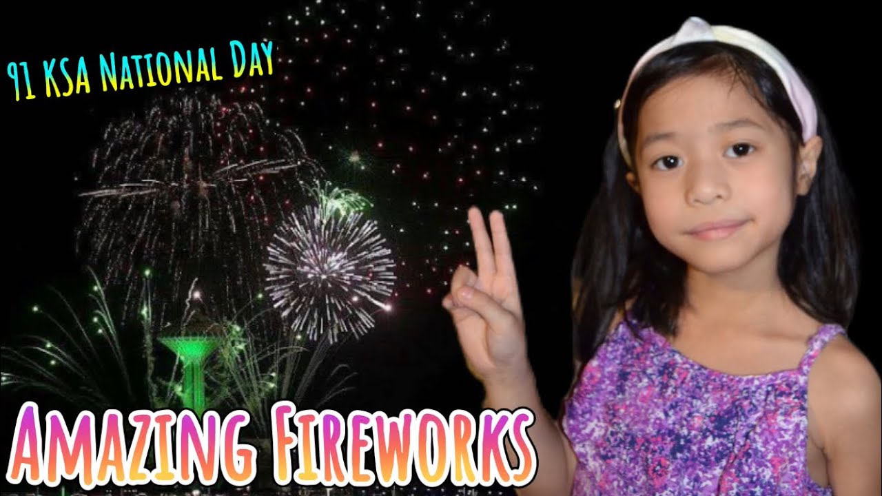 2021 AMAZING FIREWORKS 91 NATIONAL DAY KSA - YouTube