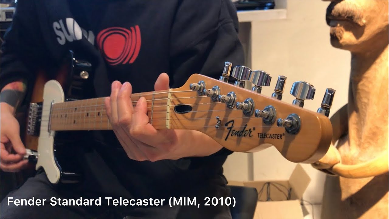 Fender Standard Telecaster (MIM, 2010) - YouTube