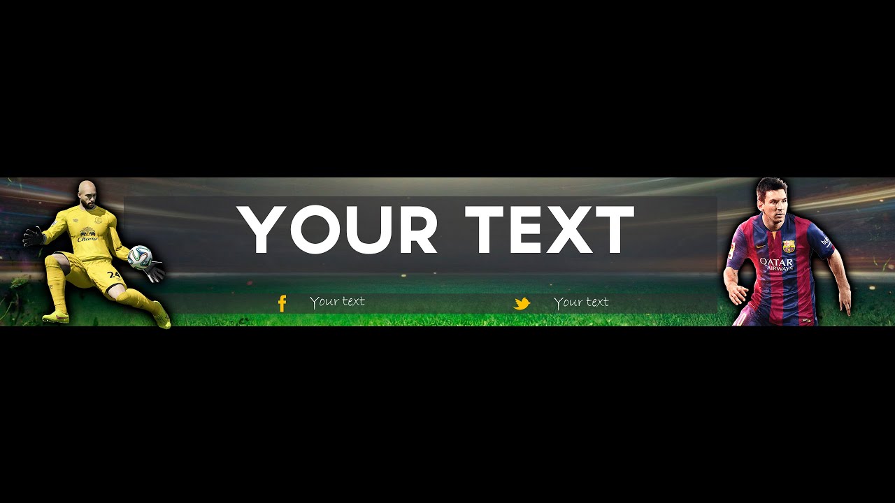Free FIFA Banner Template - Speed Art - YouTube